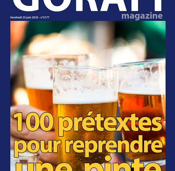 Gorafi Magazine : 100 prétextes pour reprendre une pinte